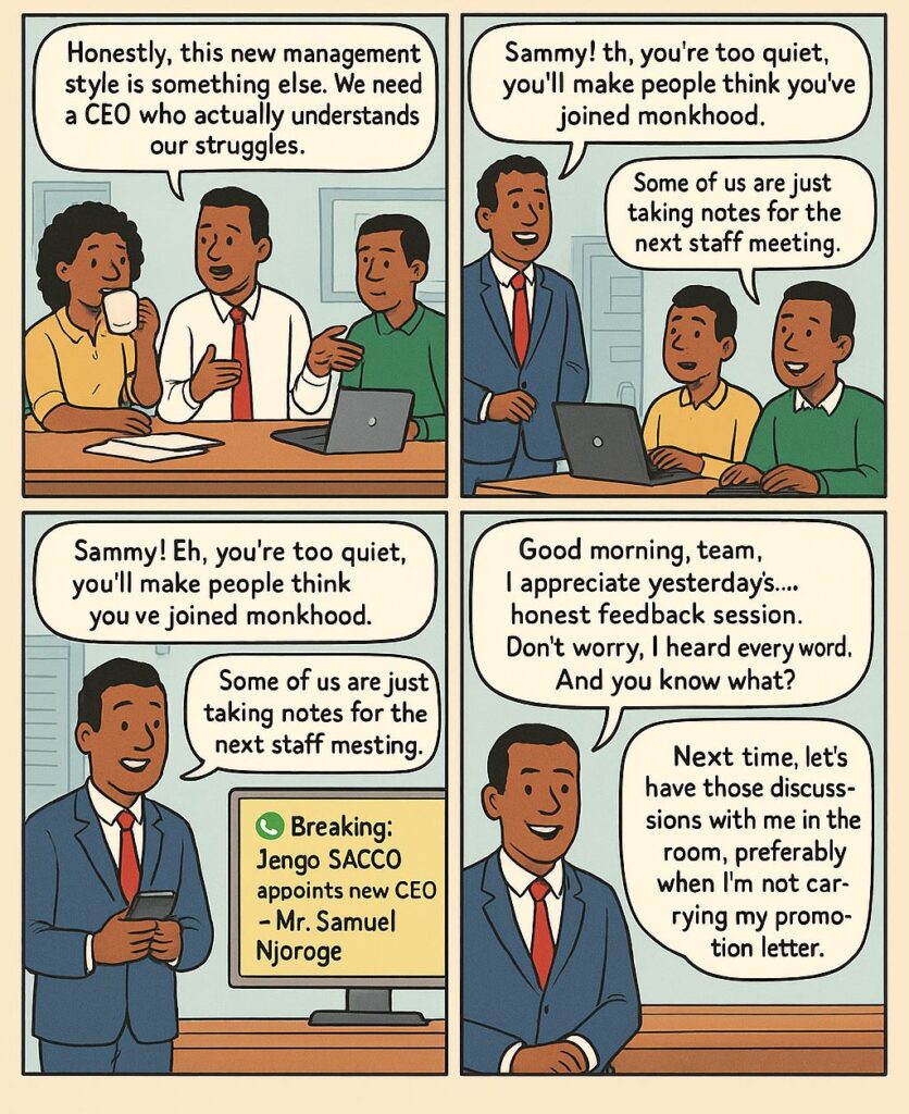 When Sacco Staff Gossiped the CEO - Co-op News